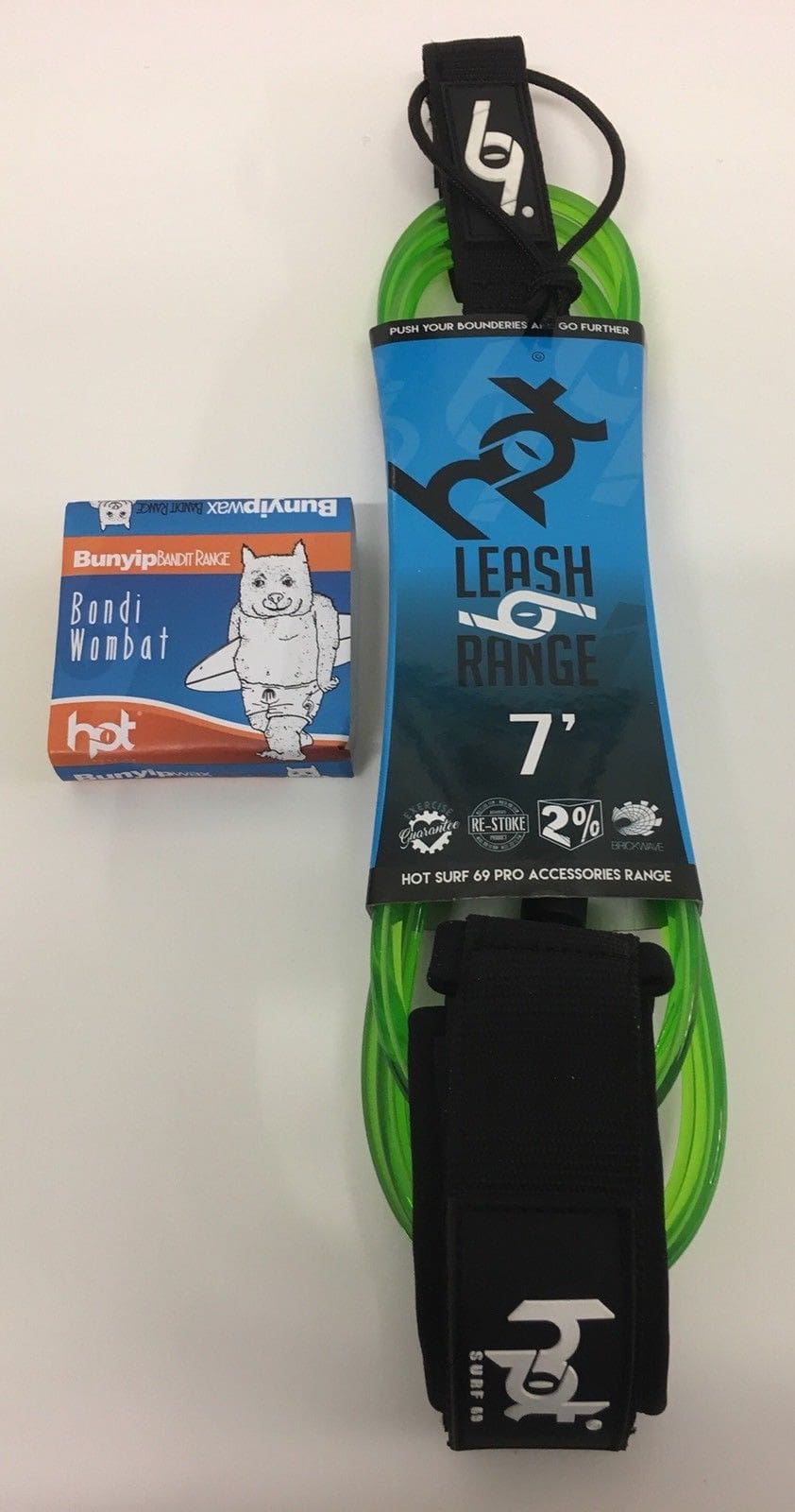 7ft Hot Surf 69 Soft Beginners Surfboard Package Deal inc Bag/fins ...