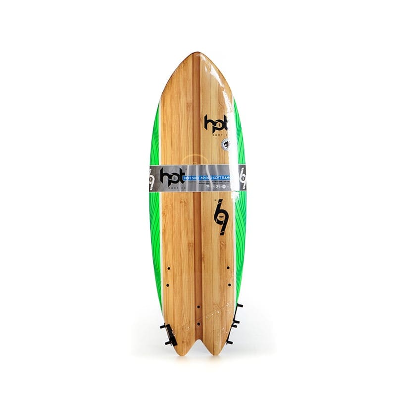 6″0 ft Hot Surf 69 Softboard Fish Foam Learners Surfboard FCS / Leash ...