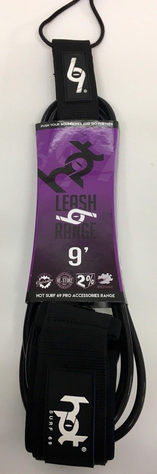 9ft Hot Surf 69 Longboard Leash 7mm Pro Surfboard Leash - Piran Surf