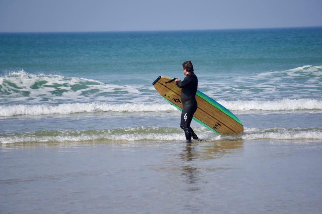 7ft Hot Surf 69 Soft Beginners Surfboard Inc Leash Wax Fins - Piran Surf