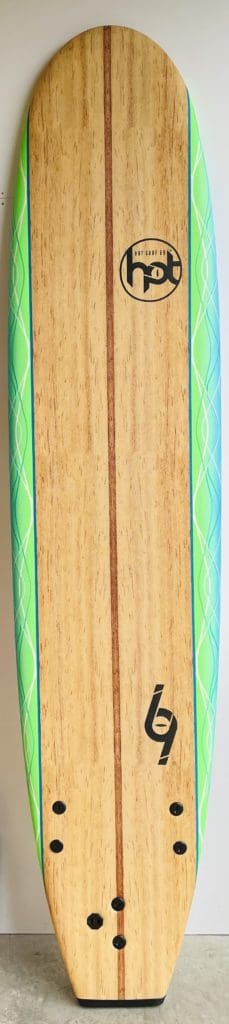 7ft Hot Surf 69 Soft Beginners Surfboard Inc Leash Wax Fins - Piran Surf
