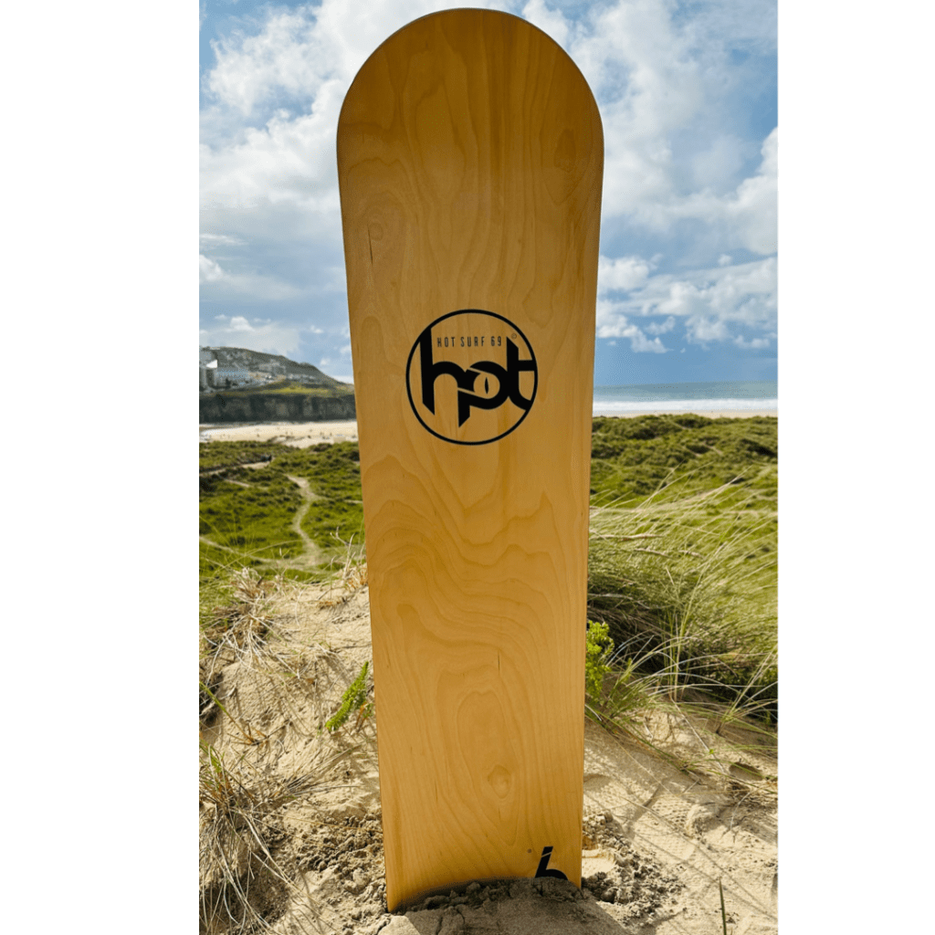 Traditional Wood Bellyboard Package Deal Board + Bag - Piran Surf