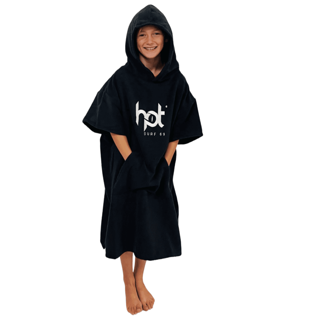 Hot Surf 69 Kids Changing Robes Hooded Kids Robes Towel Robes - Piran Surf