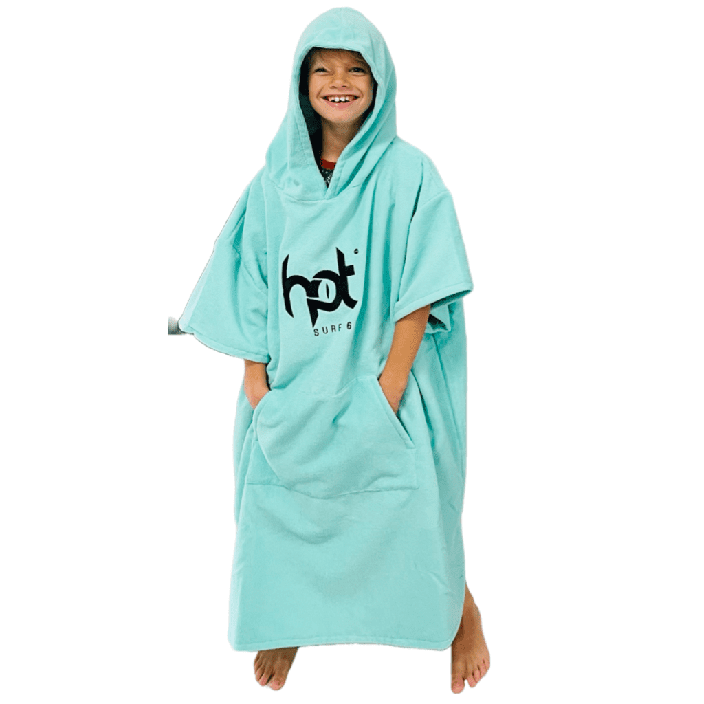 Hot Surf 69 Kids Changing Robes Hooded Kids Robes Towel Robes - Piran Surf