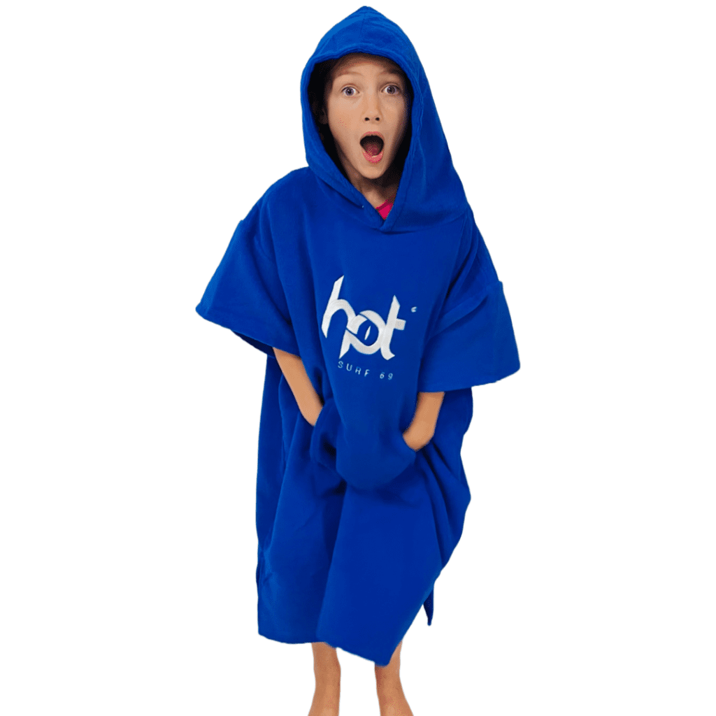 Hot Surf 69 Kids Changing Robes Hooded Kids Robes Towel Robes - Piran Surf