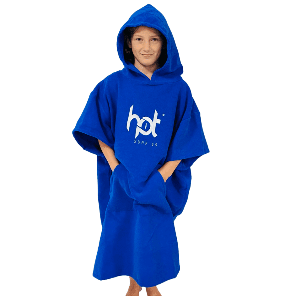 Hot Surf 69 Kids Changing Robes Hooded Kids Robes Towel Robes - Piran Surf