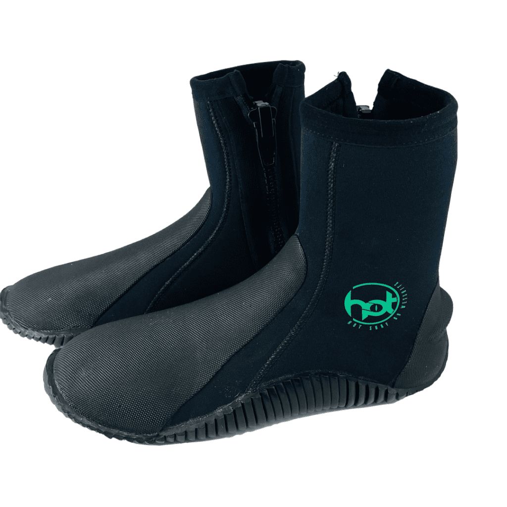 Hot Surf 69 Zipped 5mm Wetsuit Boot – Heavy duty sole - Piran Surf